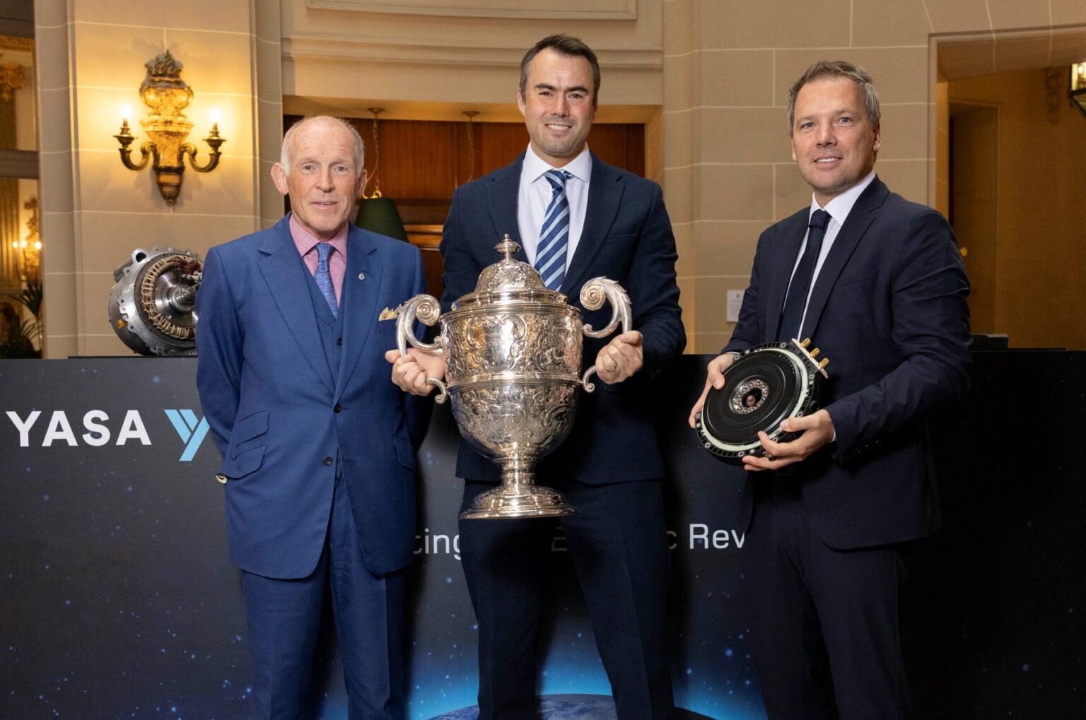 YASA Awarded The Royal Automobile Club’s 2023 Dewar Trophy.